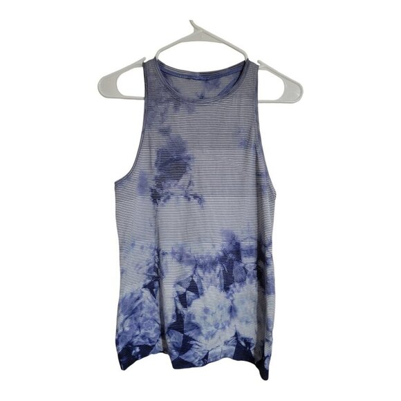 lululemon athletica | Tops | Lululemon Top Women 8 Multi Swiftly Tech ...